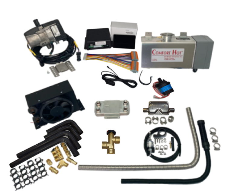 Hydronic with S-3 Gasonline Furnace | Rv Water Kit